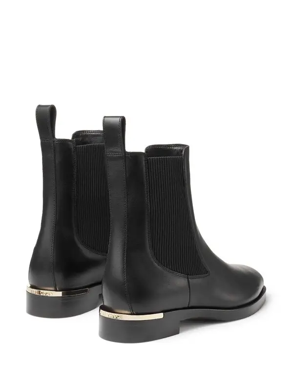 JIMMY CHOO Thessaly Leather Ankle Boots