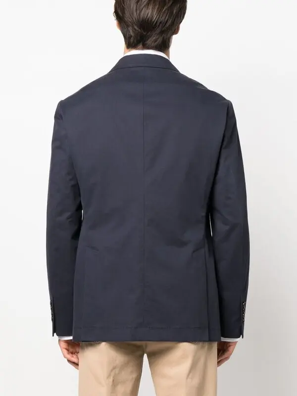 Brunello Cucinelli Single-breasted Cotton Blazer