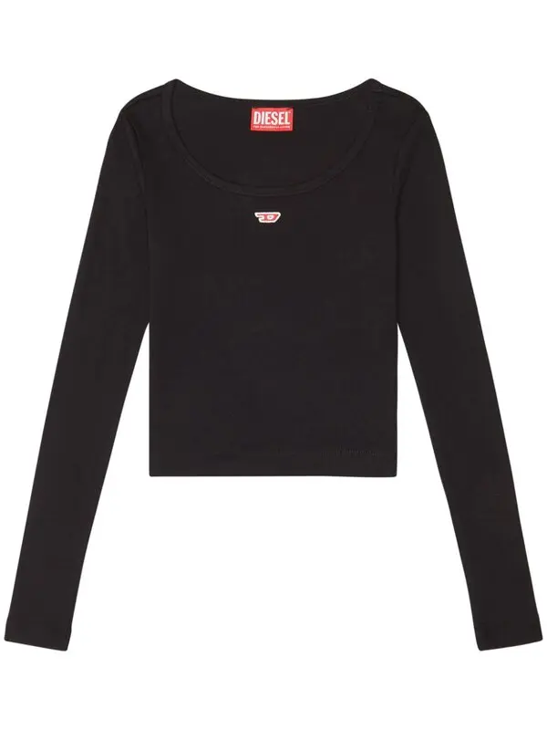 DIESEL® T-ballet-d Long-sleeve T-shirt - Black