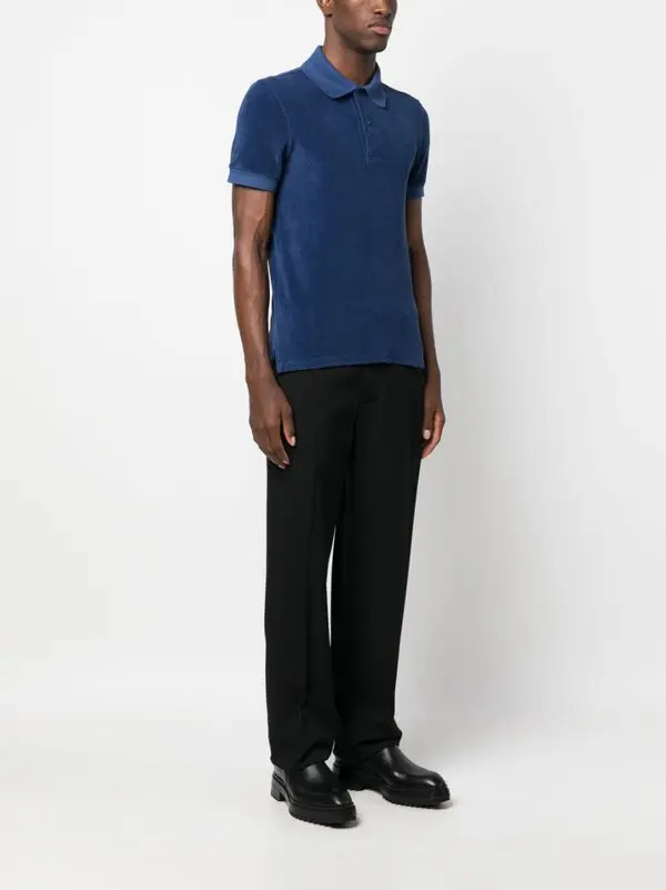 TOM FORD Towelling-finish Polo Shirt