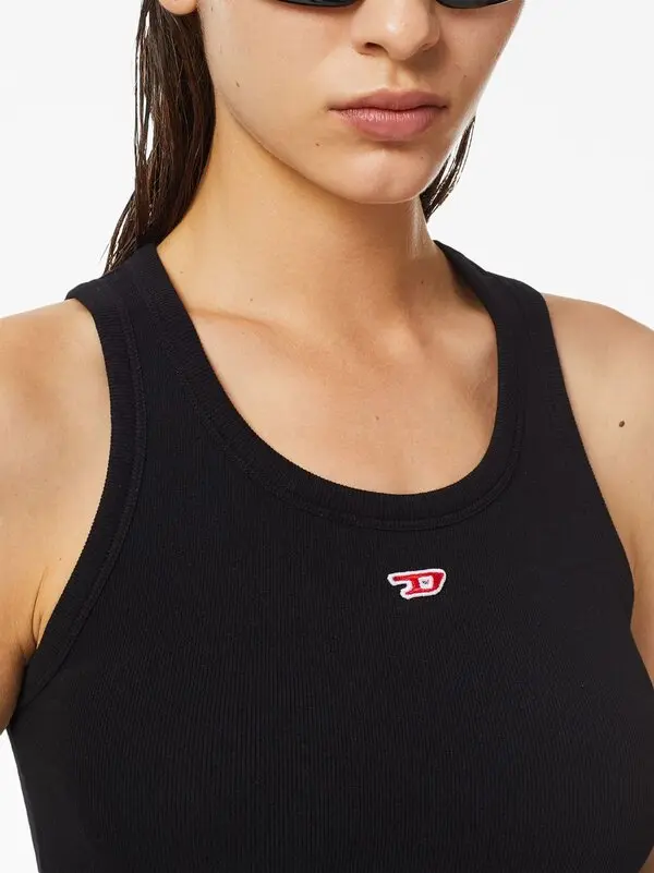 DIESEL Logo-appliqué Tank Top