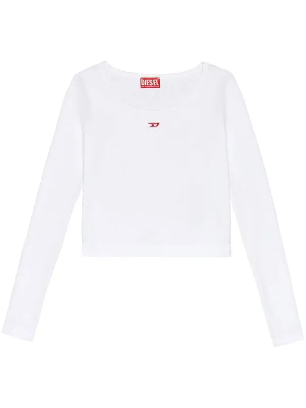 DIESEL® T-ballet-d Long-sleeve T-shirt - White