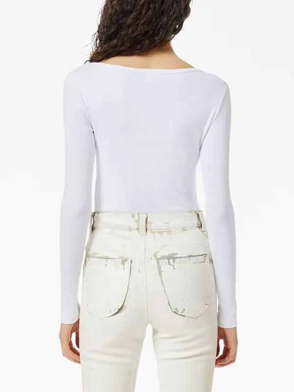 DIESEL® T-ballet-d Long-sleeve T-shirt - White