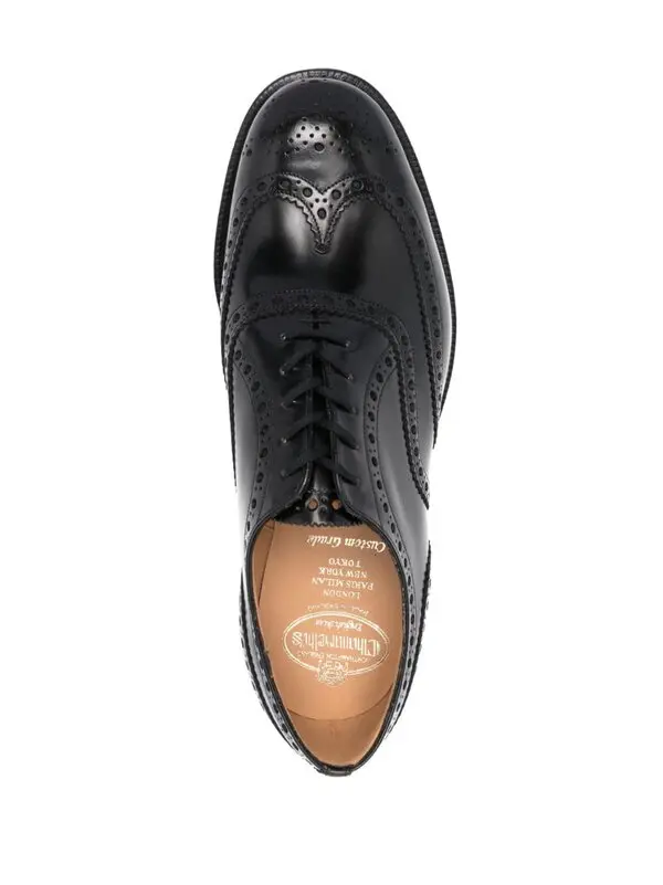 Church's Burwood Decorative-stitching Brogues - Black