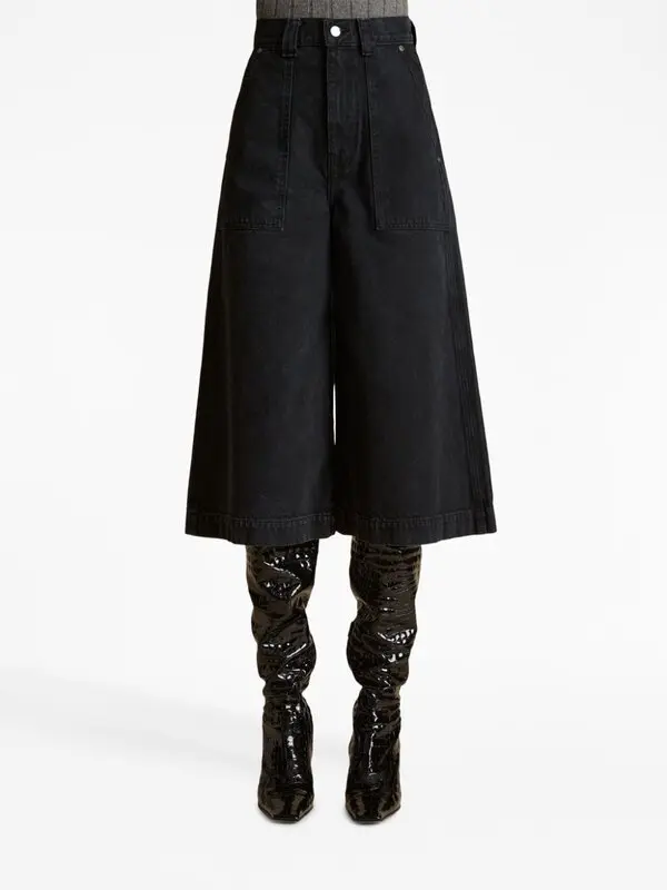 Khaite The Luey" Denim Culottes