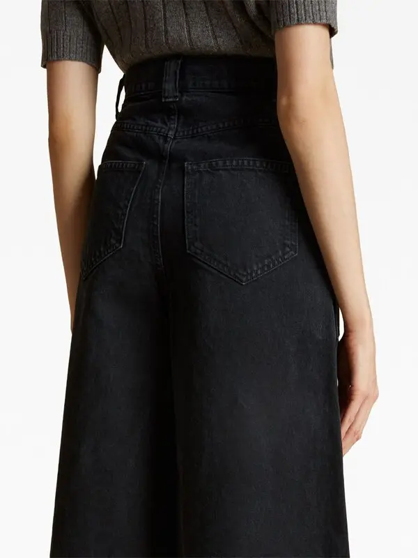 Khaite The Luey" Denim Culottes