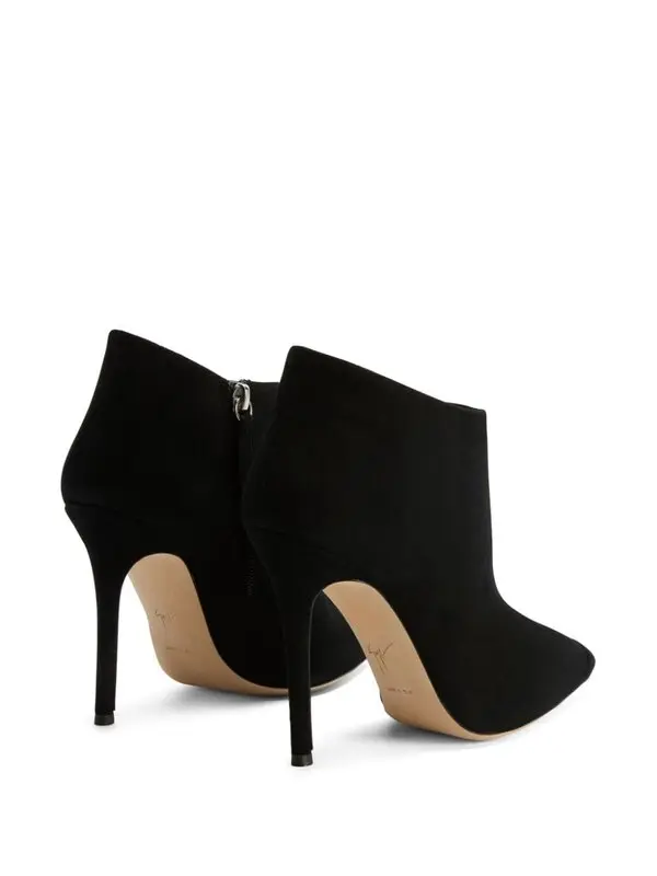 GIUSEPPE ZANOTTI 105mm Pointed-toe Boots