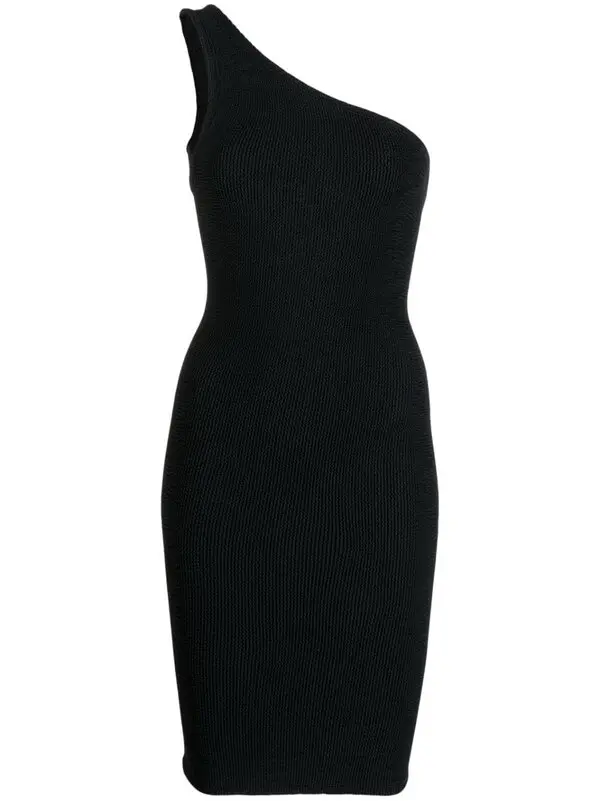 Hunza G Nancy One-shoulder Dress