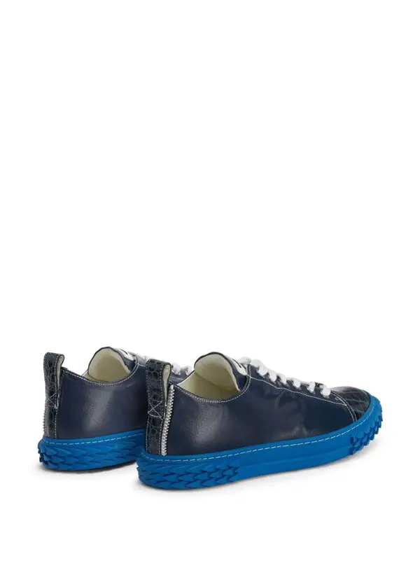 GIUSEPPE ZANOTTI Blabber Lace-up Low-top Sneakers - Multicolour