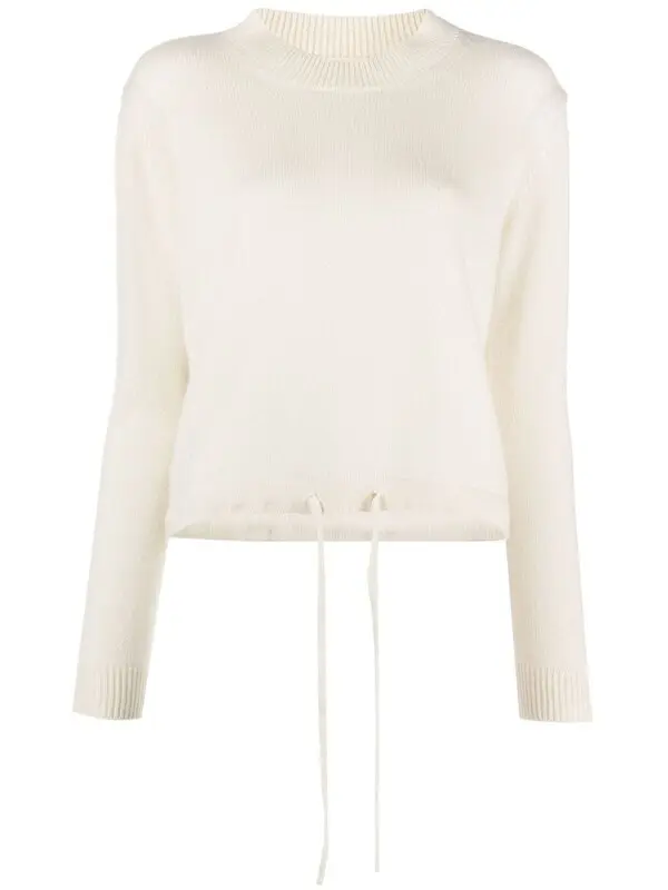 LISKA Cashmere Jumper - White