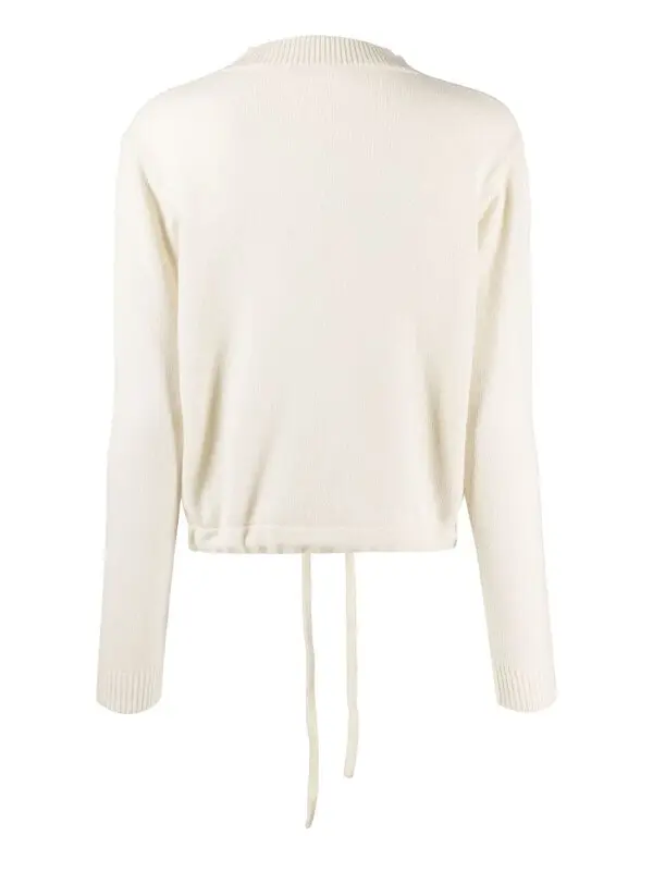 LISKA Cashmere Jumper - White