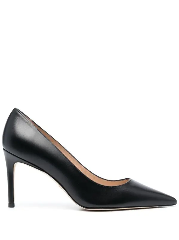 STUART WEITZMAN 85mm Pointed-toe Pumps - Black