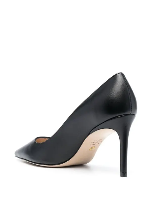 STUART WEITZMAN 85mm Pointed-toe Pumps - Black