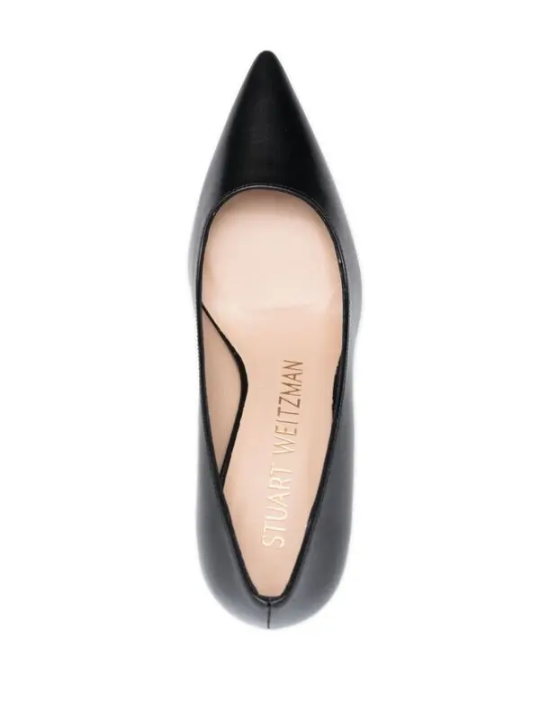 STUART WEITZMAN 85mm Pointed-toe Pumps - Black