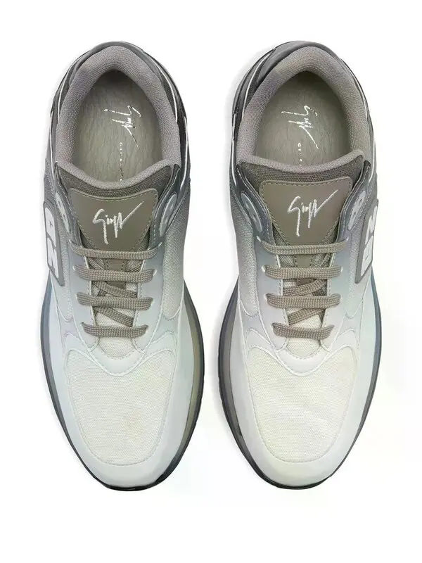 GIUSEPPE ZANOTTI Low-top Runner Sneakers - Grey