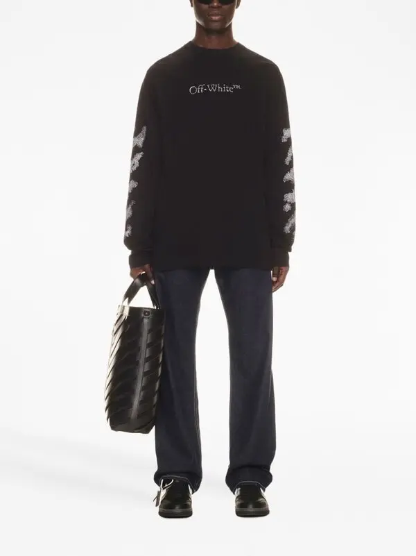 Off-White Diag-stripe Logo-print T-shirt