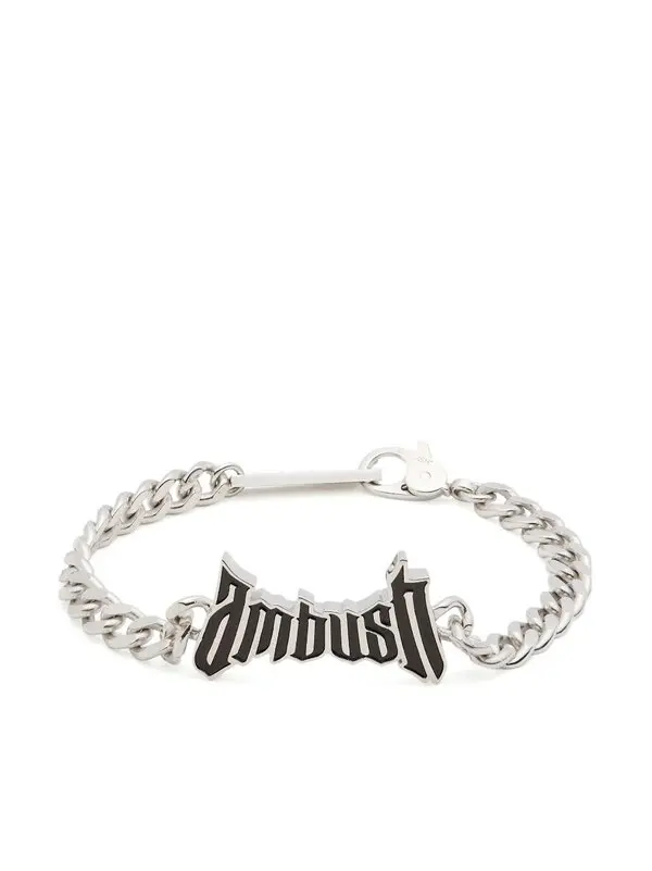 AMBUSH Logo-charm Chain Bracelet