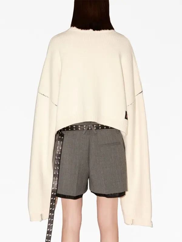 AMBUSH Logo-patch Cropped Jumper