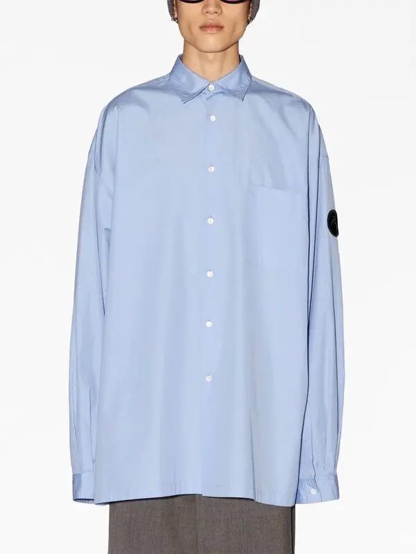 AMBUSH Logo-patch Button-up Shirt
