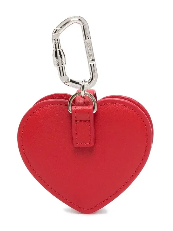 Ambush Heart Leather Airpods Case - Red | Editorialist
