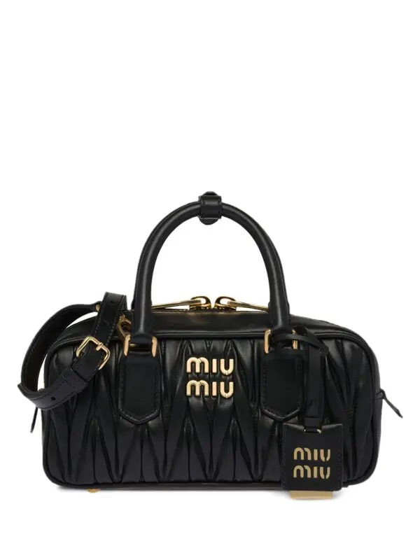 Miu Miu Arcadie Matelassé Leather Bag
