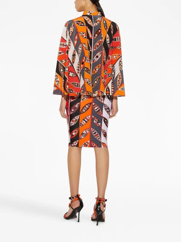 Emilio Pucci Girandole-print Blouse