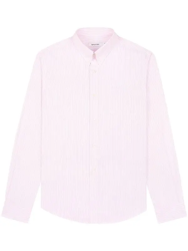 Sporty & Rich Striped Button-up Shirt