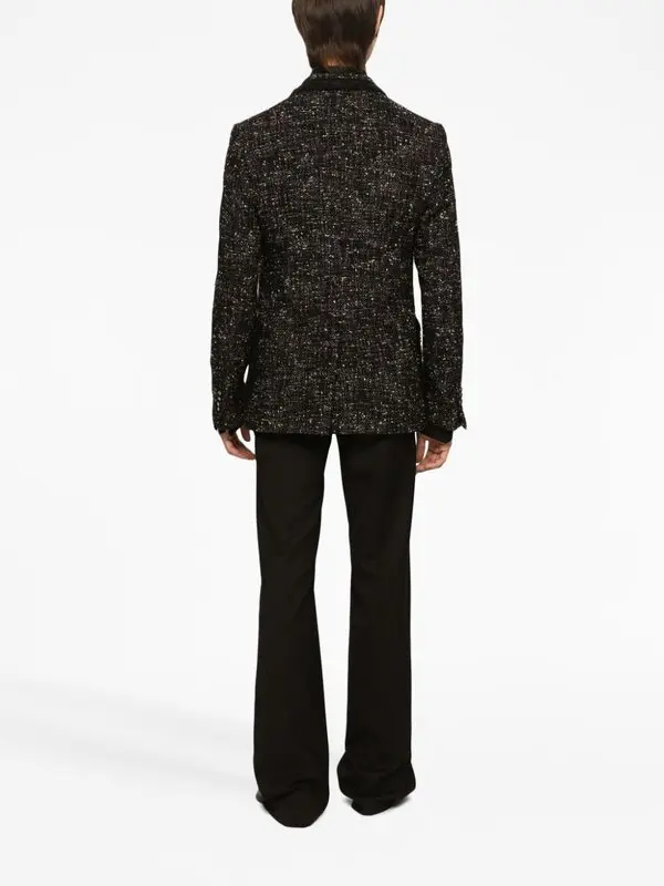 Dolce & Gabbana Single-breasted Wool Blazer