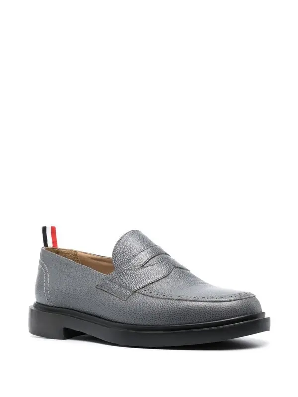 Thom Browne Classic Penny Loafers - Grey