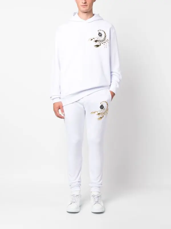 Philipp Plein Scorpion Appliqué-detail Track Pants