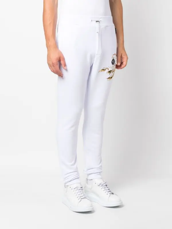 Philipp Plein Scorpion Appliqué-detail Track Pants