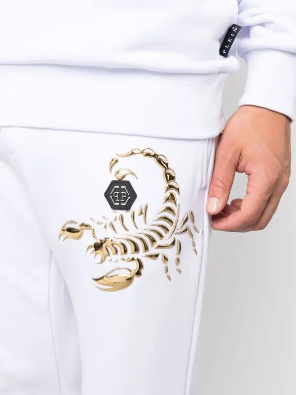 Philipp Plein Scorpion Appliqué-detail Track Pants