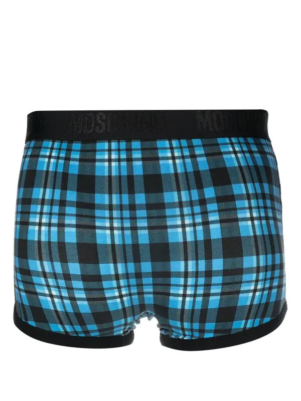 Moschino Check-print Boxer Briefs