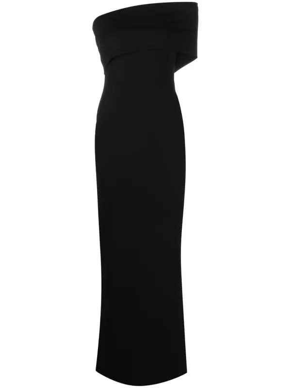 Solace London Lana One-shoulder Maxi Dress