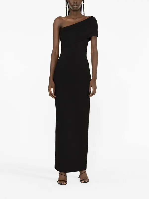 Solace London Lana One-shoulder Maxi Dress