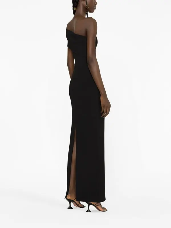 Solace London Lana One-shoulder Maxi Dress