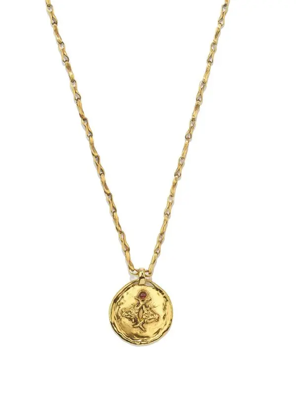 GOOSSENS Talisman Taurus Medallion Necklace