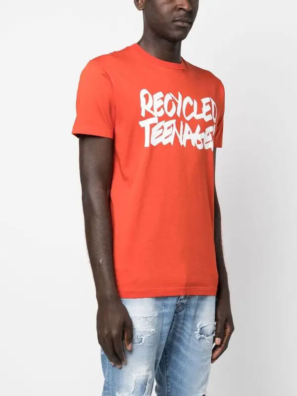 Dsquared2 Graphic-print Cotton T-shirt