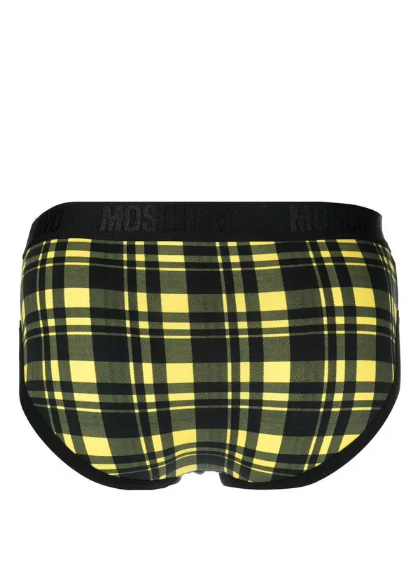 Moschino Check-print Boxer Briefs