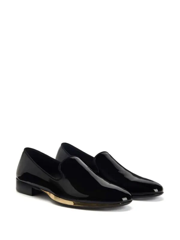 GIUSEPPE ZANOTTI Flash Leather Loafers
