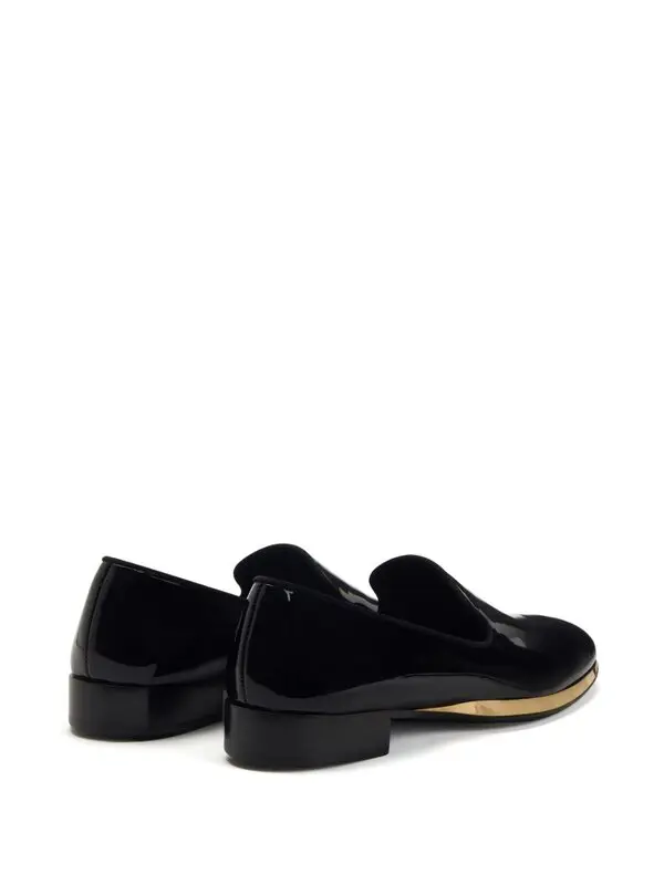 GIUSEPPE ZANOTTI Flash Leather Loafers