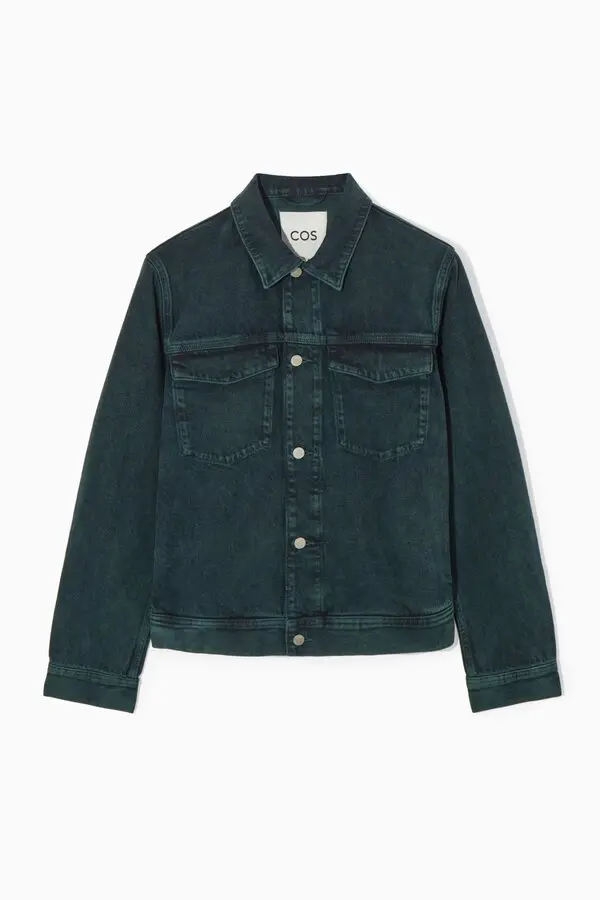 Cos Two-tone Denim Jacket