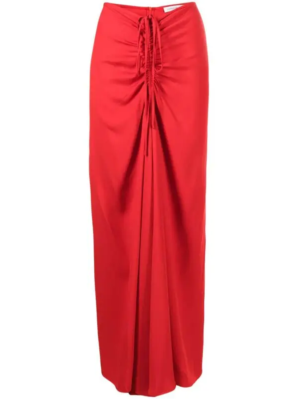 Christopher Esber High-waist Draped Skirt
