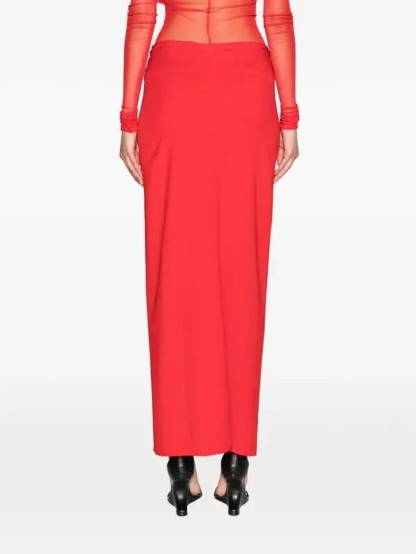 Christopher Esber High-waist Draped Skirt