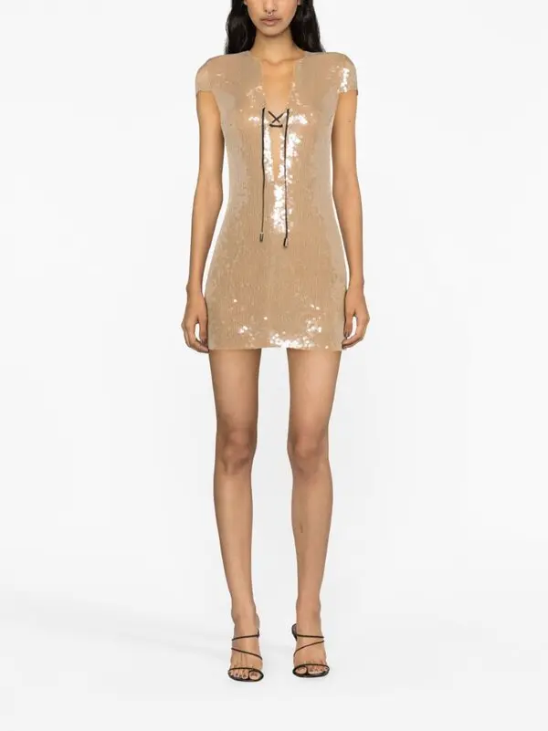 16Arlington Sequin-embellished Minidress