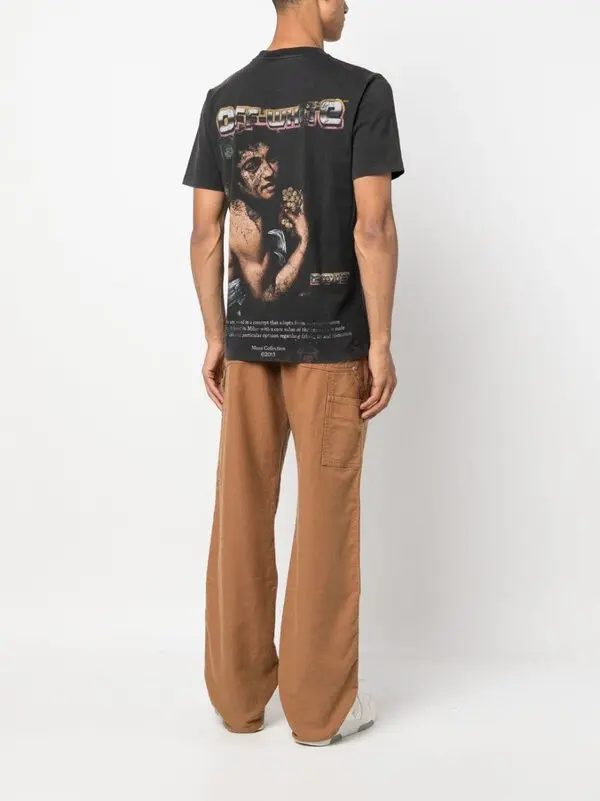 Off-White Logo-print Cotton T-shirt