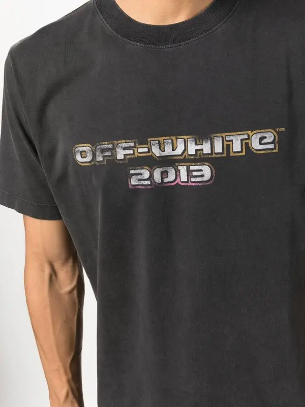 Off-White Logo-print Cotton T-shirt