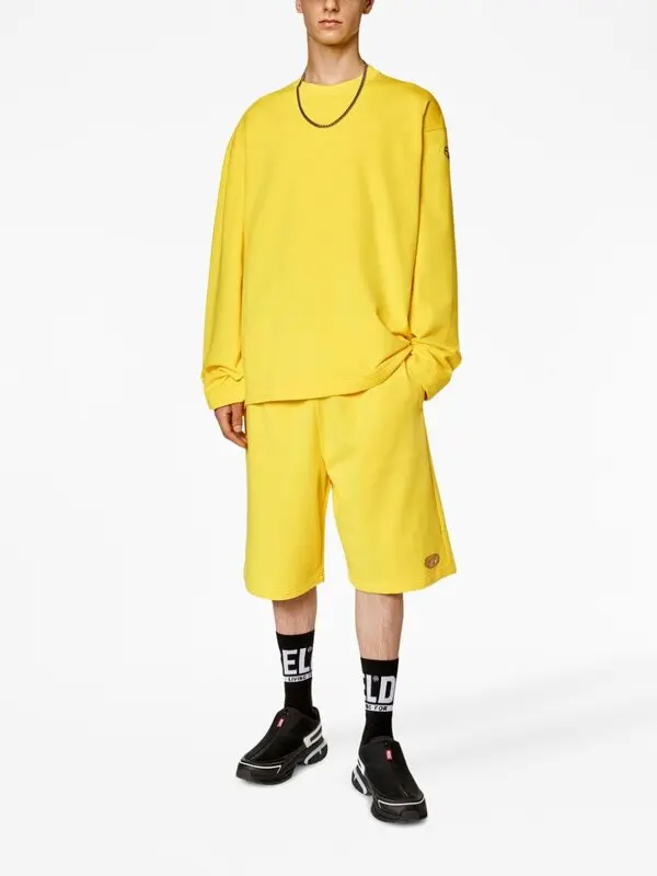 DIESEL® S-macsis-od Cotton Sweatshirt