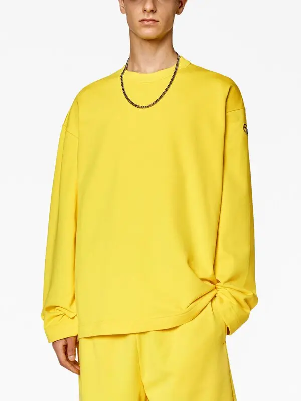 DIESEL® S-macsis-od Cotton Sweatshirt