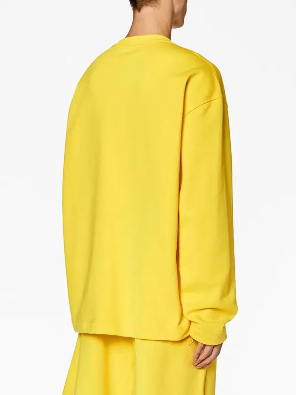 DIESEL® S-macsis-od Cotton Sweatshirt